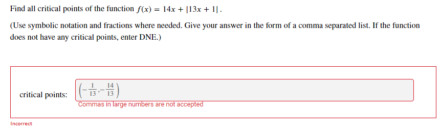 Solved Find all critical points of the function | Chegg.com