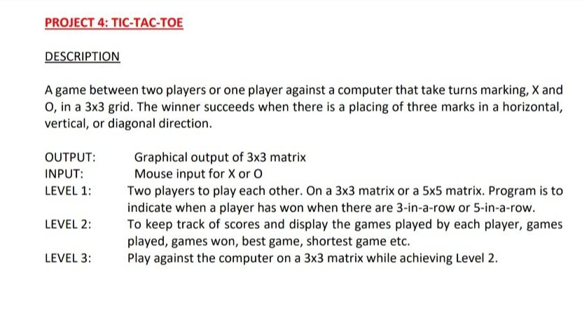 Solved This Is A C Program Project Please Create A Program