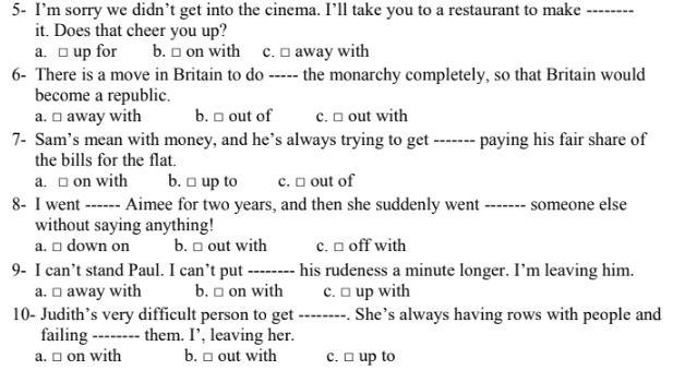 Solved (B) Complete the sentences: 1- Joey! You've got a | Chegg.com