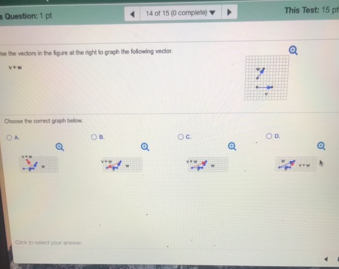 Solved Use the vectors in the figure at the right to graph | Chegg.com