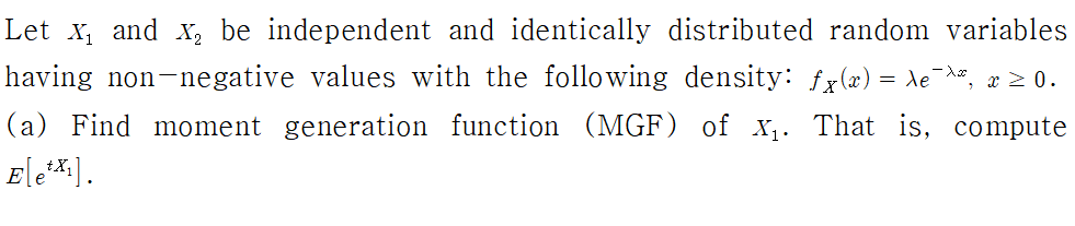 Solved Let xi and x, be independent and identically | Chegg.com