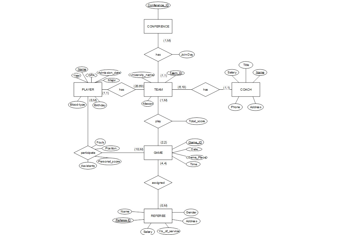 Use ERWin to design the following databases | Chegg.com