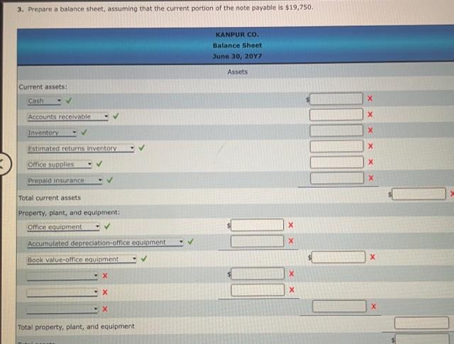 Solved Multiple-step income statement and balance sheet 1. | Chegg.com