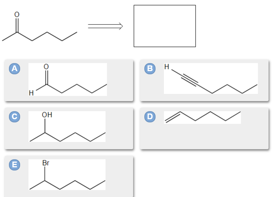 Solved Design a synthesis of 2-hexanone using a 5-carbon | Chegg.com