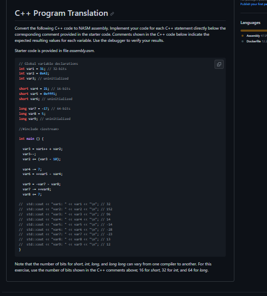 Solved C++ Program Iransiation Convert the following C++code | Chegg.com