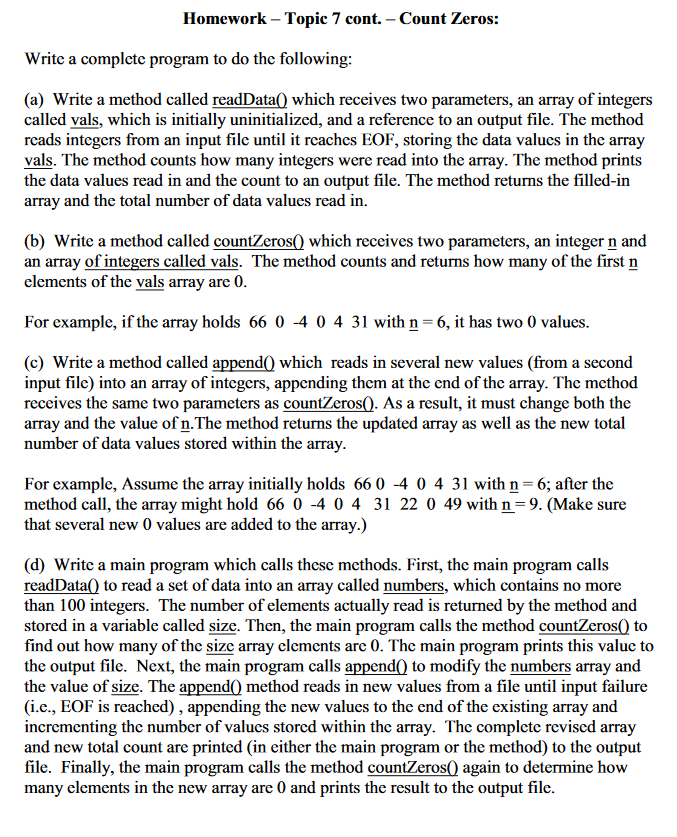 Solved please help me with my outputFile.print. what do i | Chegg.com