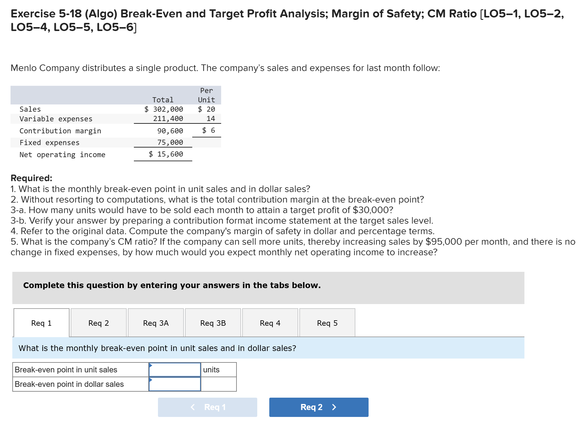 Solved LO5-4, ﻿LO5-5, ﻿LO5-6] ﻿LO5-4, ﻿LO5-5, ﻿LO5-6]Menlo | Chegg.com