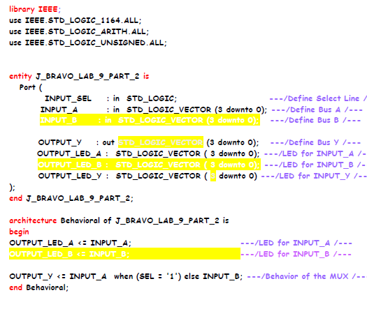 Solved Part 2. Four Bit Wide 2 x 1 Multiplexer The | Chegg.com