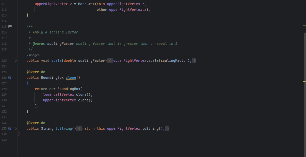 Solved Need help finishing this class. The methods that need | Chegg.com