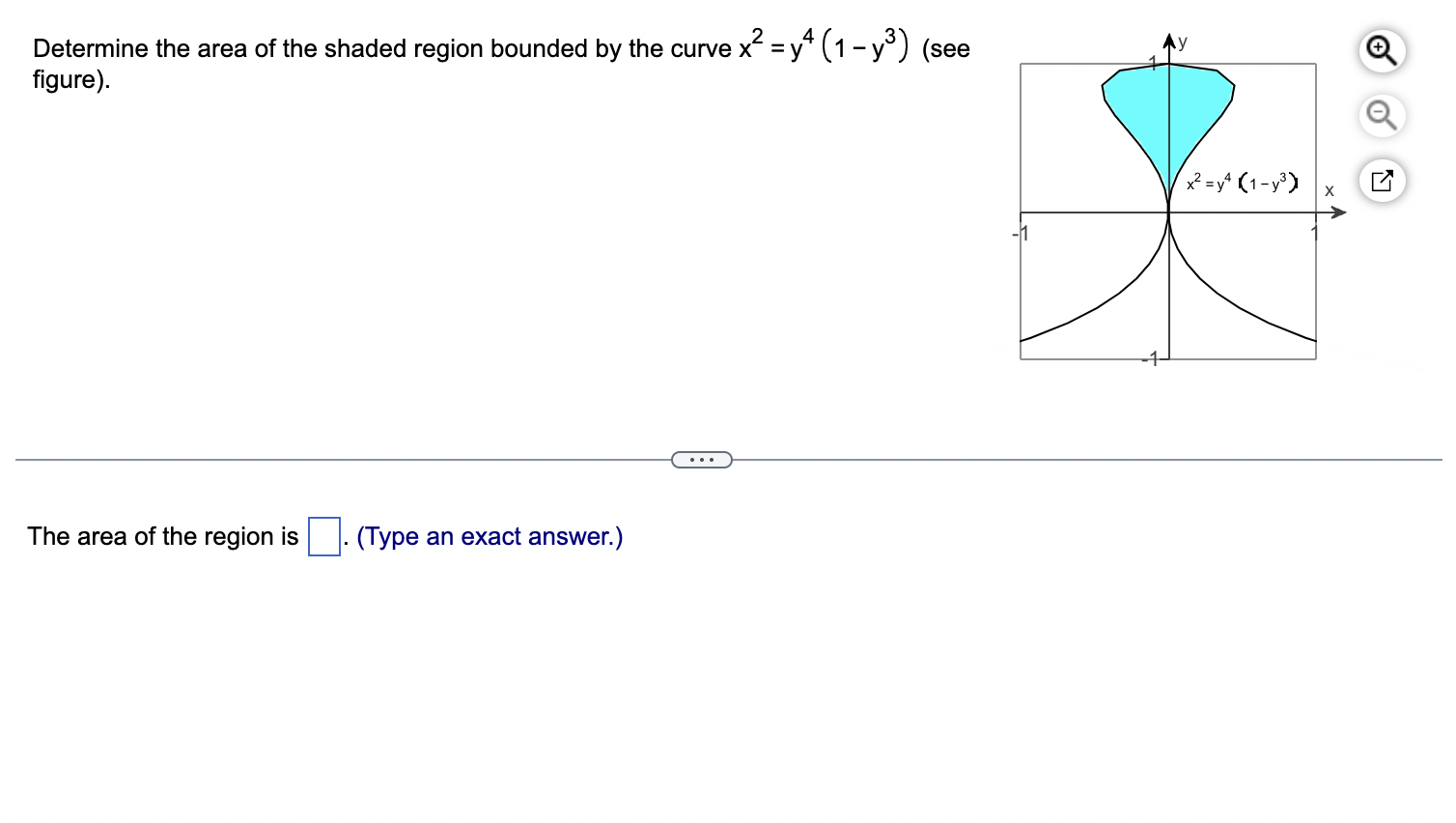 Solved Determine the area of the shaded region bounded by | Chegg.com