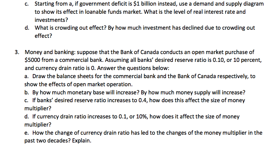1. Measuring the economy: use the data below to | Chegg.com