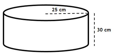 Solved Find the volume of the figure below. Round your | Chegg.com