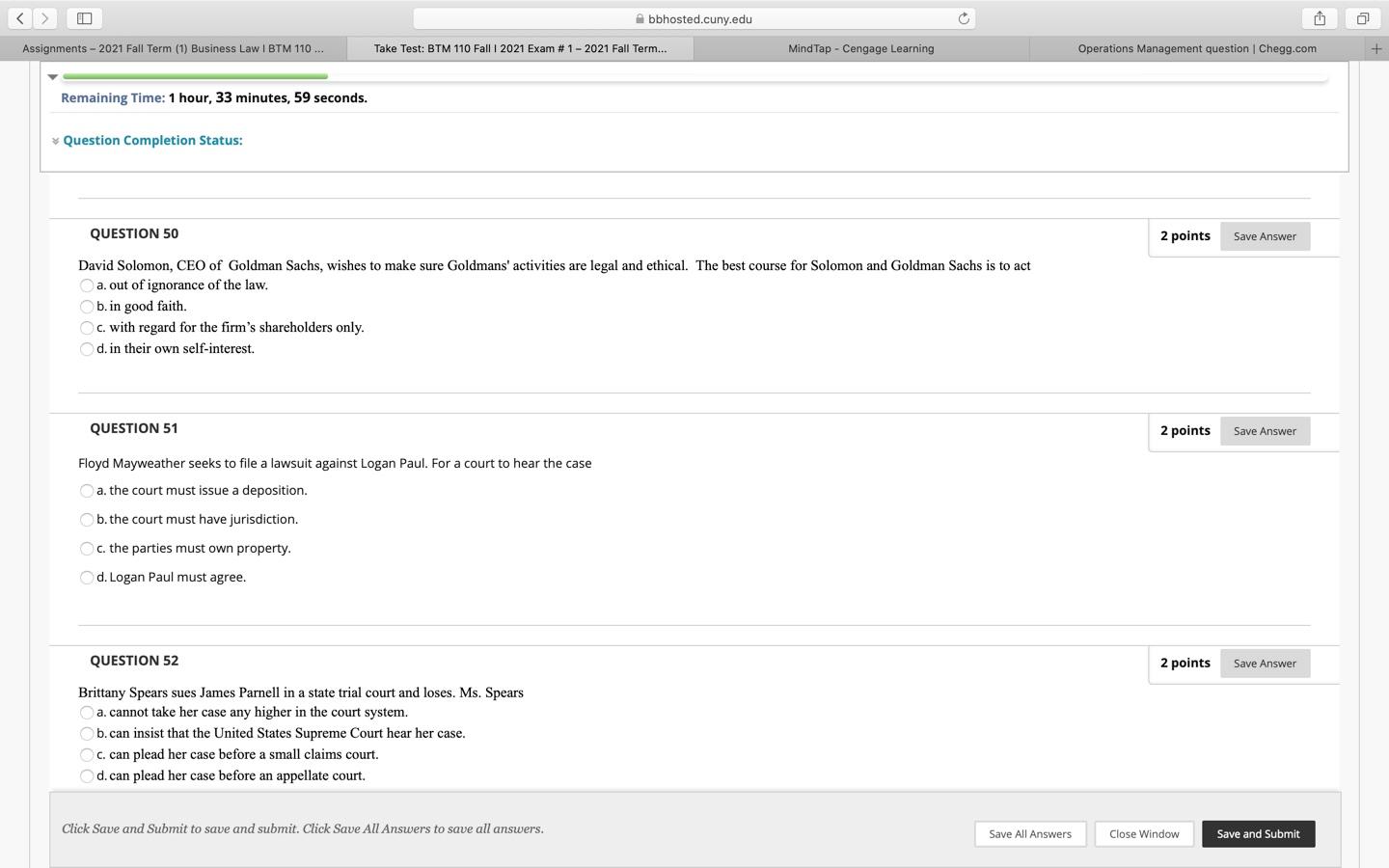 Solved bbhosted.cuny.edu o B Assignments - 2021 Fall Term | Chegg.com