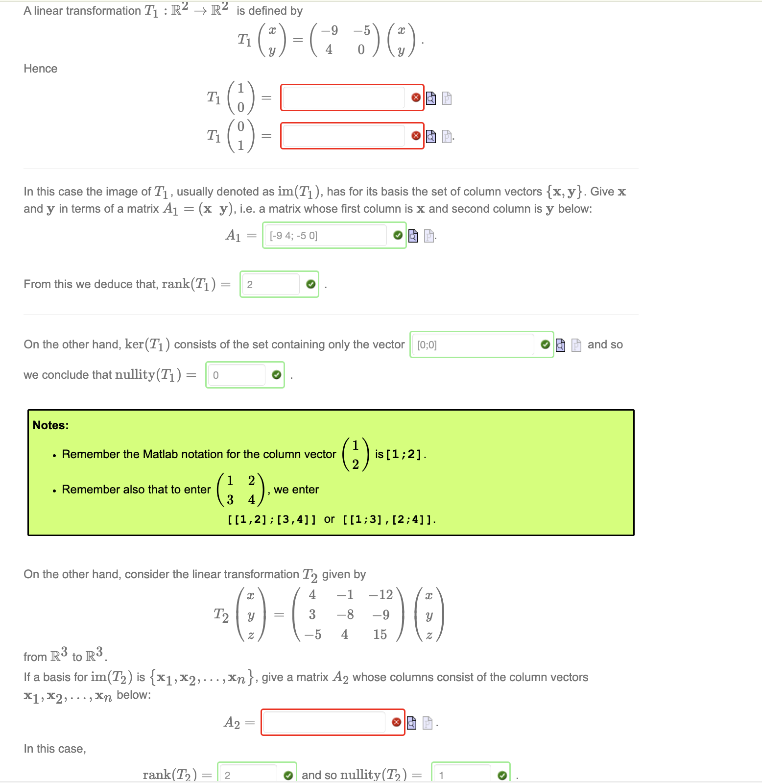 Solved Mostly done, just need the correct answers for the | Chegg.com