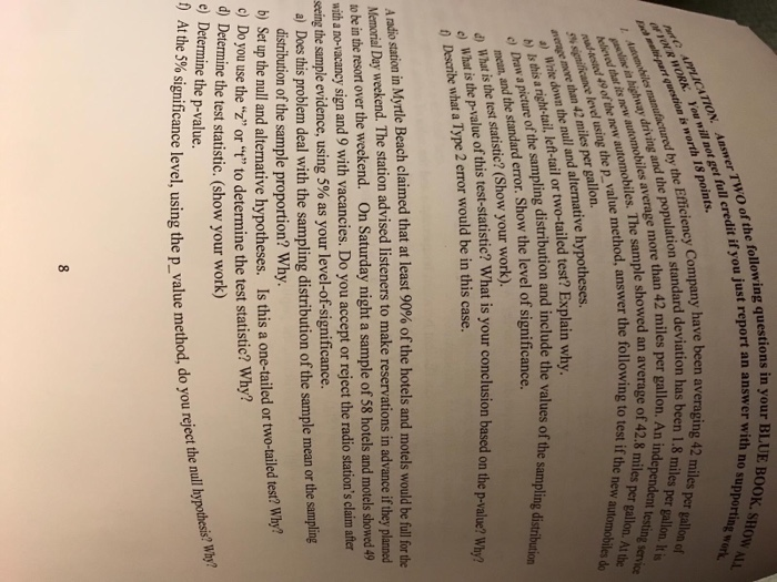 Solved use p value method to solve please | Chegg.com