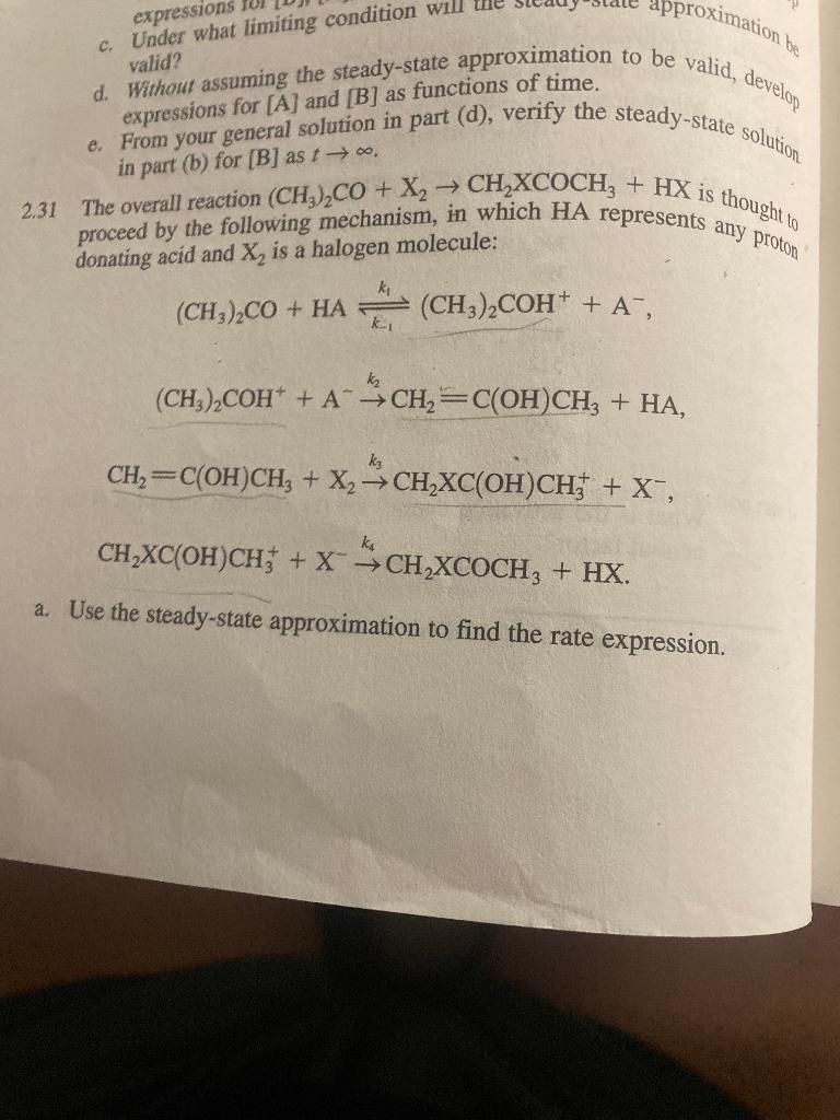 Solved expressions for [A] and [B] as functions of time. e. | Chegg.com