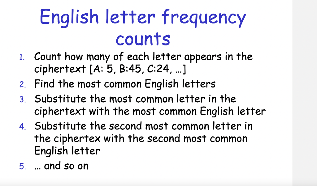 Referencing to Simple Substitution with | Chegg.com