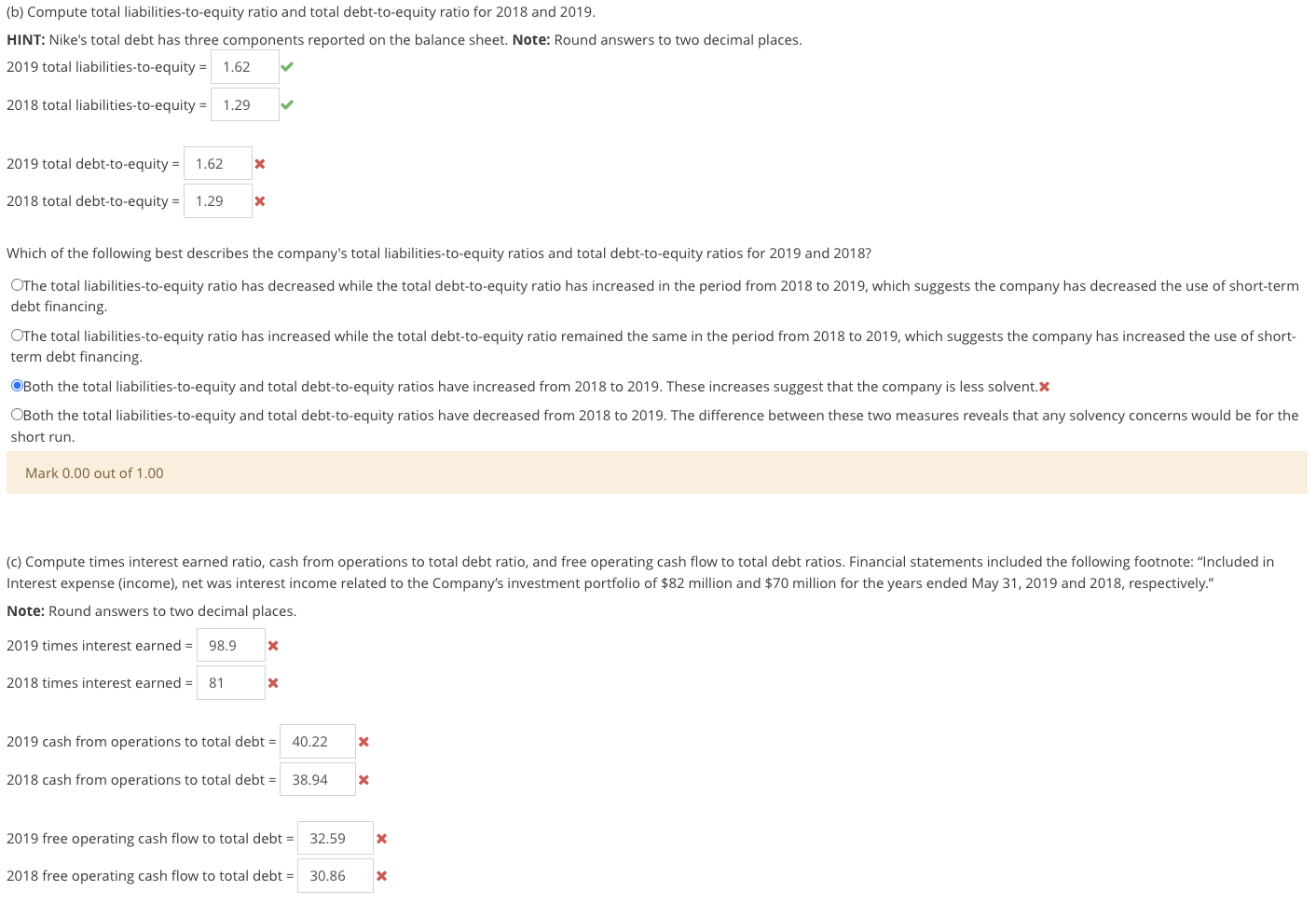 \begin{tabular}{|l|r|r|} \hline \multicolumn{3}{|c|}{ | Chegg.com