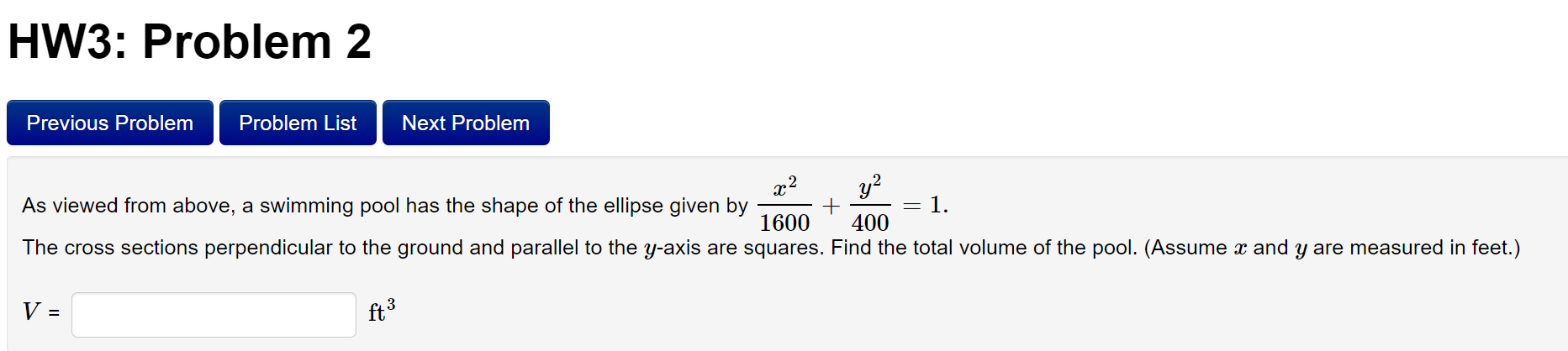 Solved HW3: Problem 1 Previous Problem Problem List Next | Chegg.com