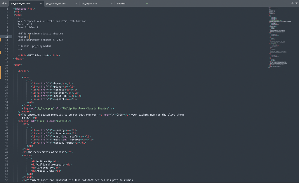 Solved Hey guys this is an HTML assignment. I've attached | Chegg.com