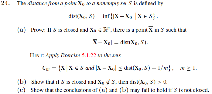 Solved Prove: (a) If a compact set S is contained in an | Chegg.com
