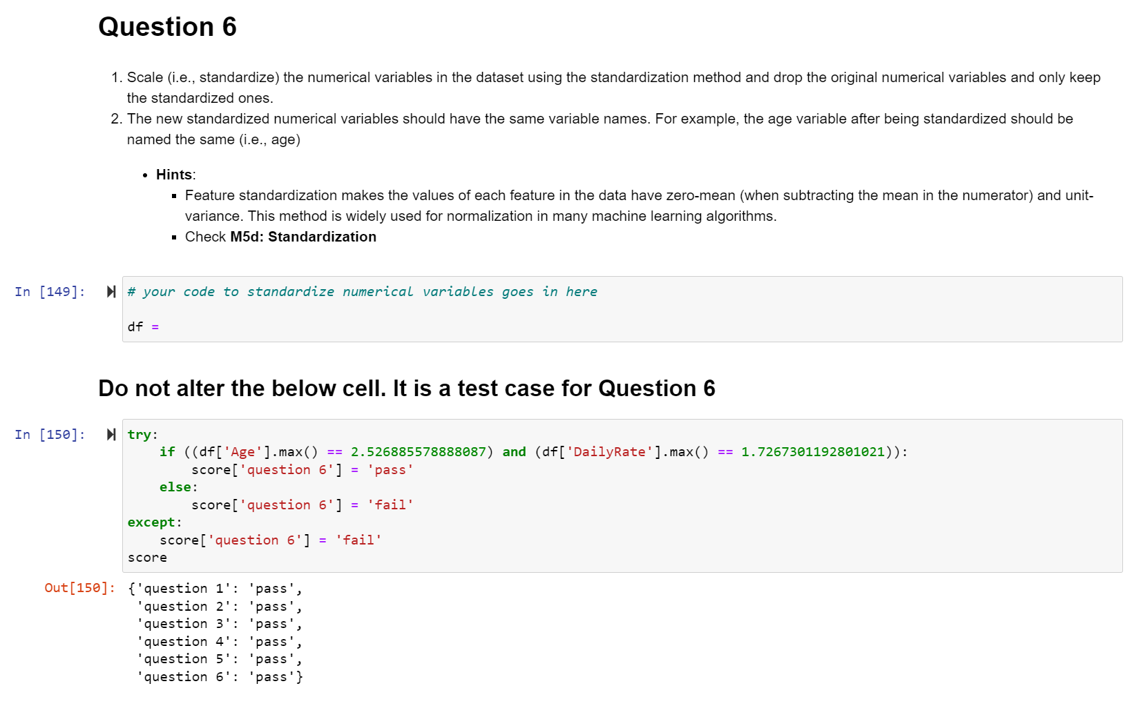 Solved 1. Scale (i.e., standardize) the numerical variables | Chegg.com