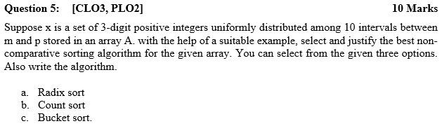 Solved Question 5: [CLO3, PLO2] 10 Marks Suppose x is a set | Chegg.com