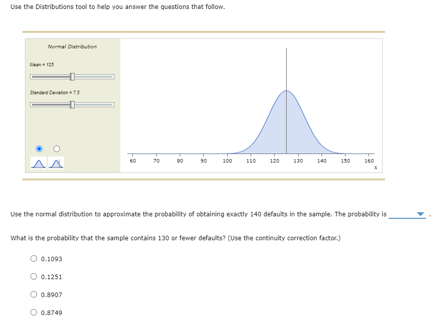 Solved 5. Using the normal distribution to approximate | Chegg.com