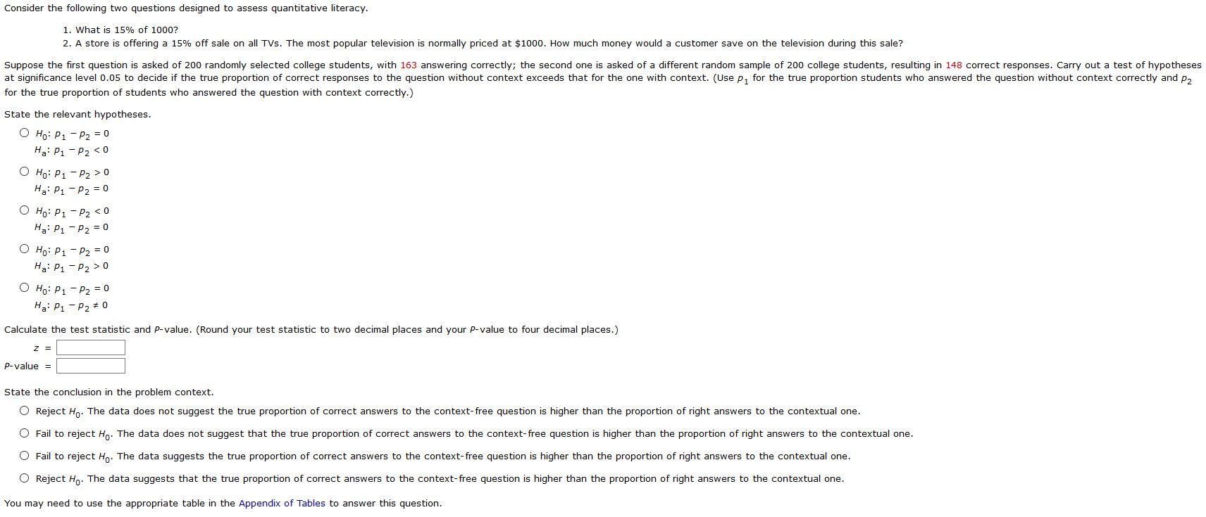 Solved Consider The Following Two Questions Designed To Chegg