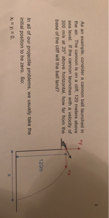 Solved solve the quadratic equation for the cannon ball’s | Chegg.com