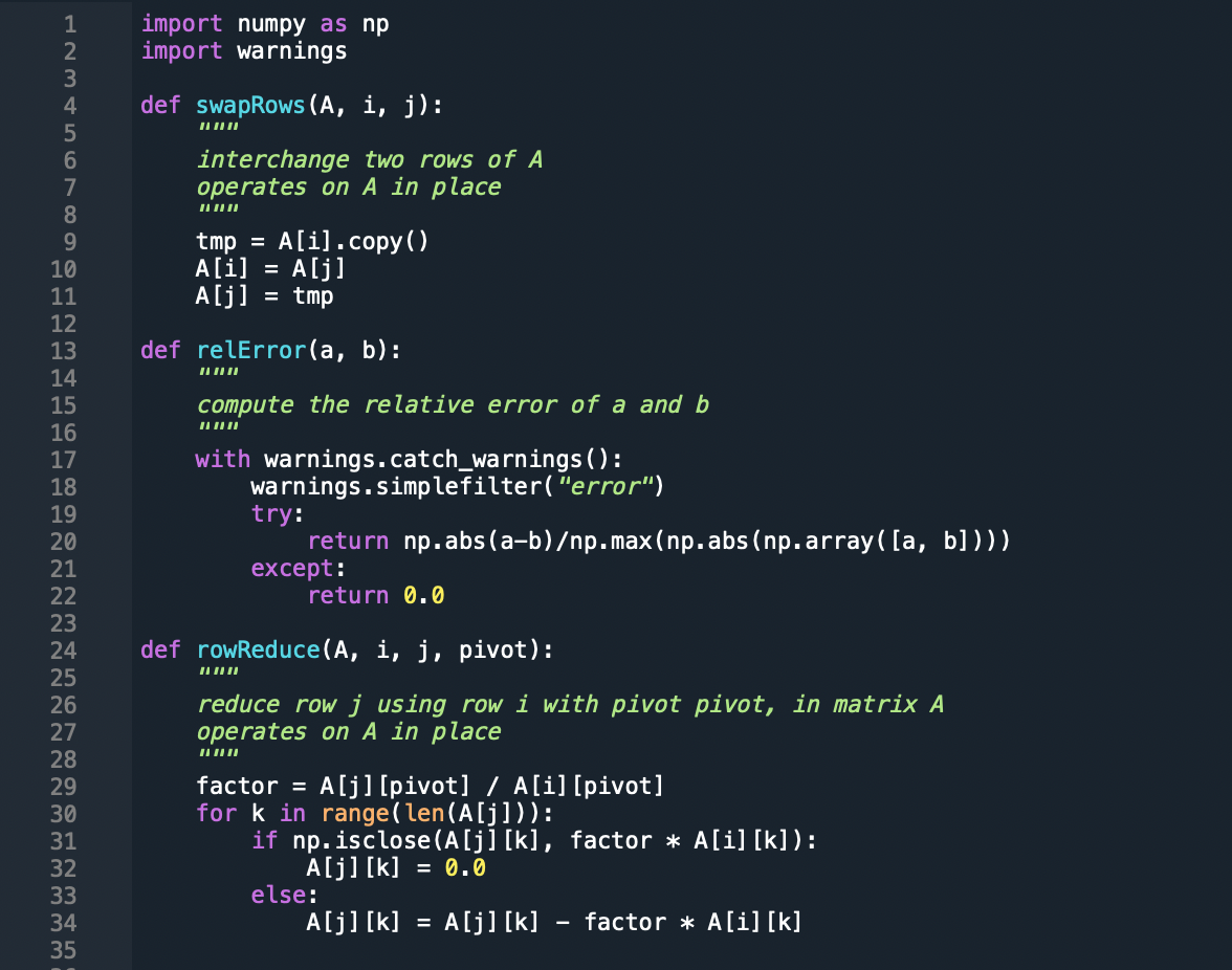 mputational. F. (40 pts) Implement a set of functions | Chegg.com