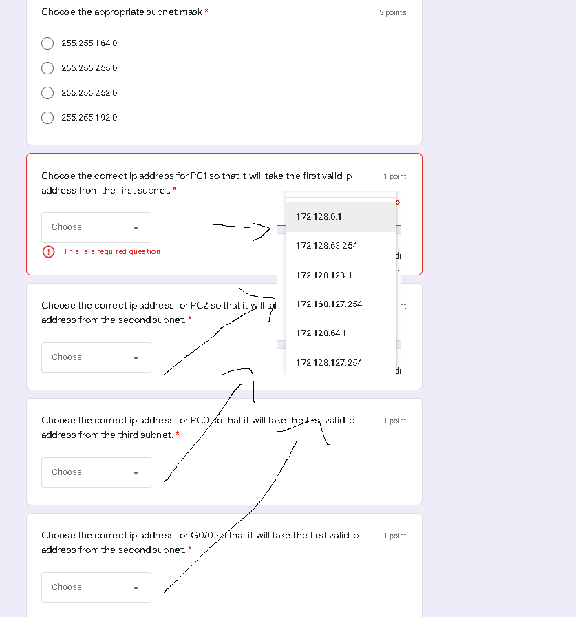 Solved Fixed and Variable Length Subnet Mask FLSM Assume we | Chegg.com