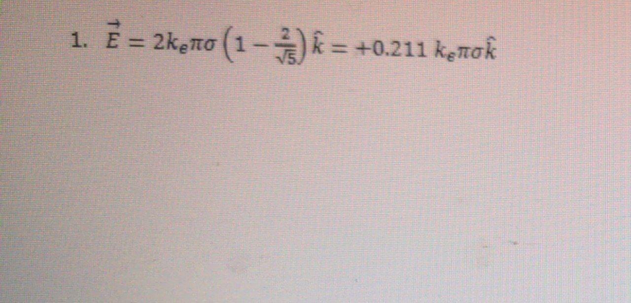 Solved 1 The Xy Plane Is An Infinite Plane With Area Charge