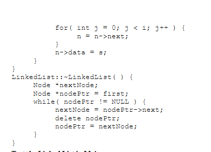 Solved List of Squares Create a Linked List of Square | Chegg.com