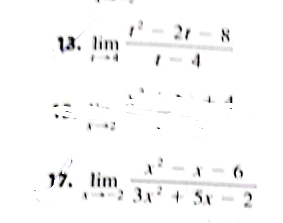 Solved 17. lim 6 21. lim (h - 3)²-9 h 25. lim 27. lim 1-0 | Chegg.com
