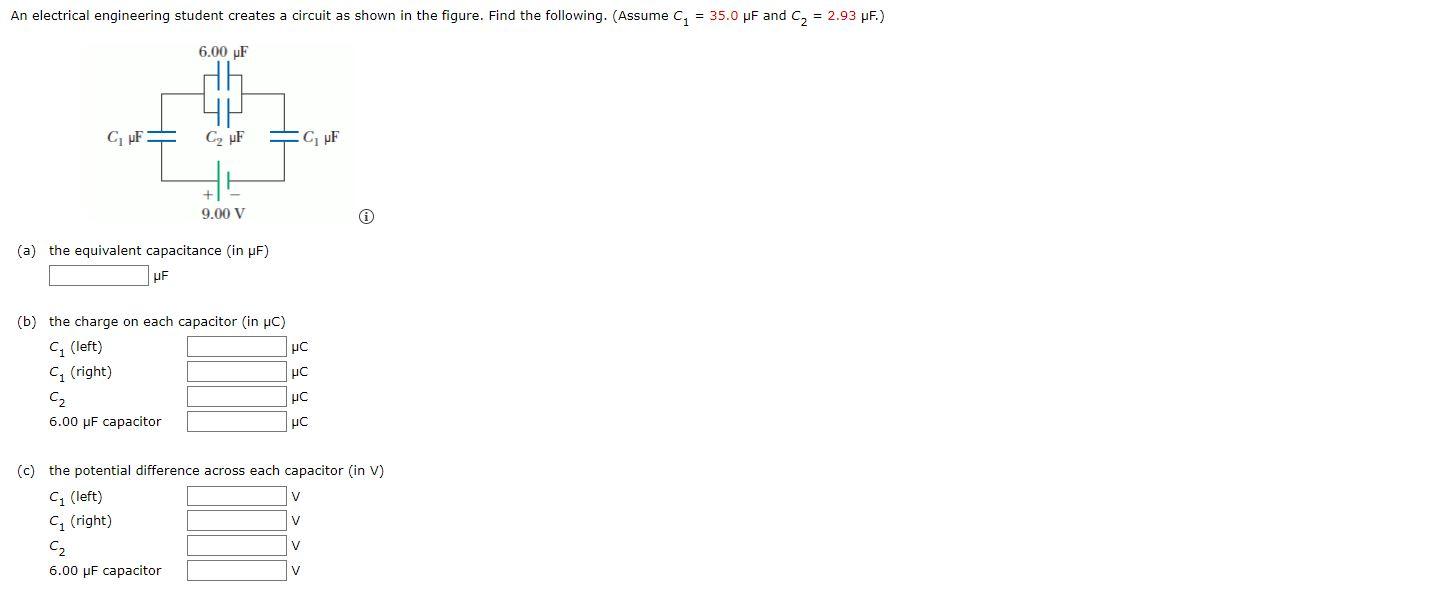 Solved An electrical engineering student creates a circuit | Chegg.com