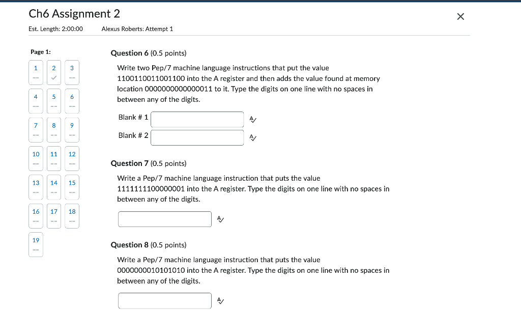 Solved Write two Pep/7 machine language instructions that | Chegg.com