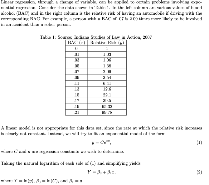 Solved (a) Compute the regression coefficients β0 and β1 in | Chegg.com