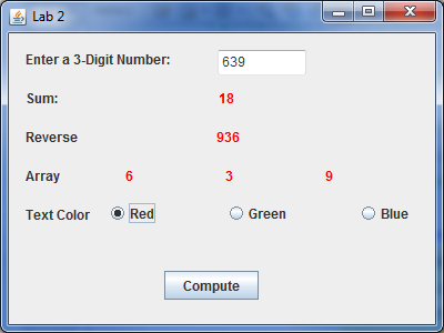 Solved In Lab 1 you created a class, Manipulate3Digits. In | Chegg.com