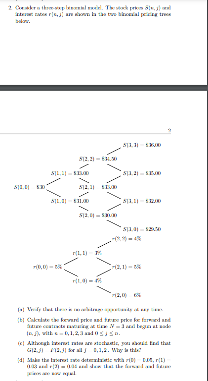 Solved Consider a three-step binomial model. The stock | Chegg.com
