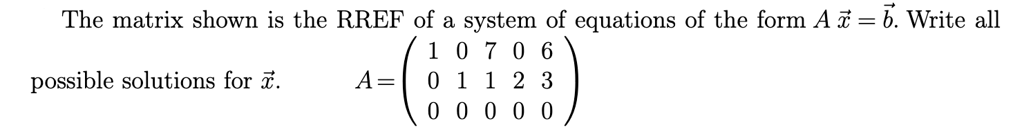 Solved a) Use Gaussian Elimination to show that b= 5,5,5 is | Chegg.com
