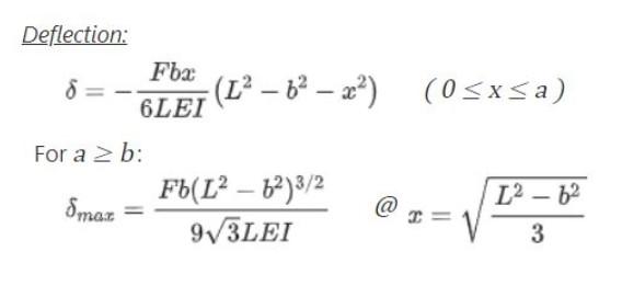 Write code using Matlab to find beam | Chegg.com