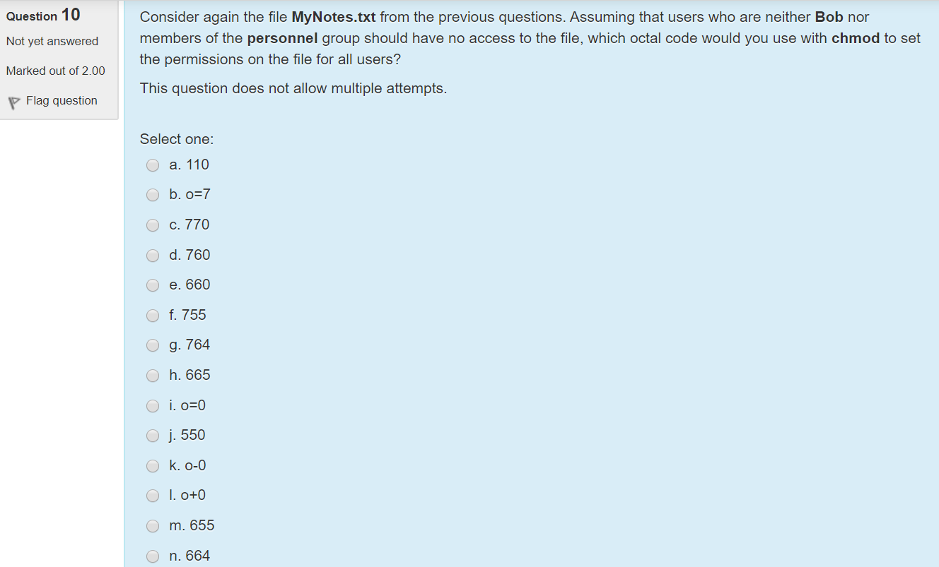 Question 1 Operating systems generally maintain a | Chegg.com
