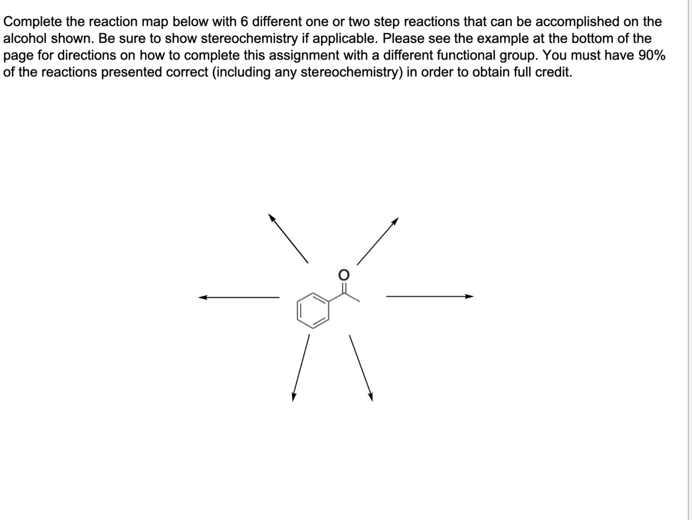 Solved Complete the reaction map below with 6 different one | Chegg.com