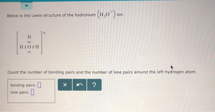 Hydronium Lewis Structure