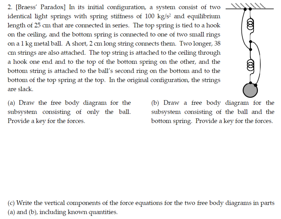 Solved 2. [Braess' Paradox] In its initial configuration, a | Chegg.com