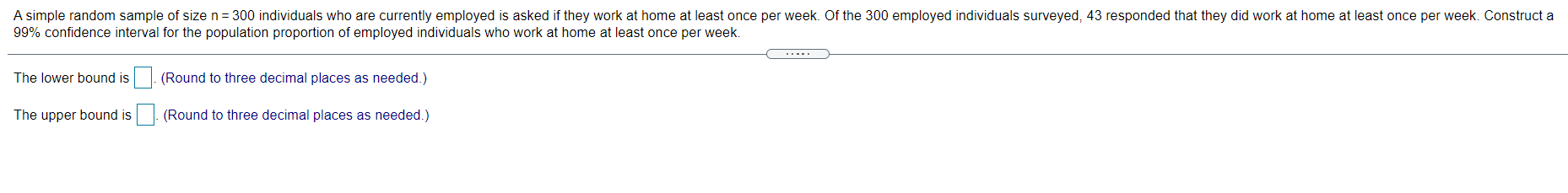 Solved A simple random sample of size n = 300 individuals | Chegg.com