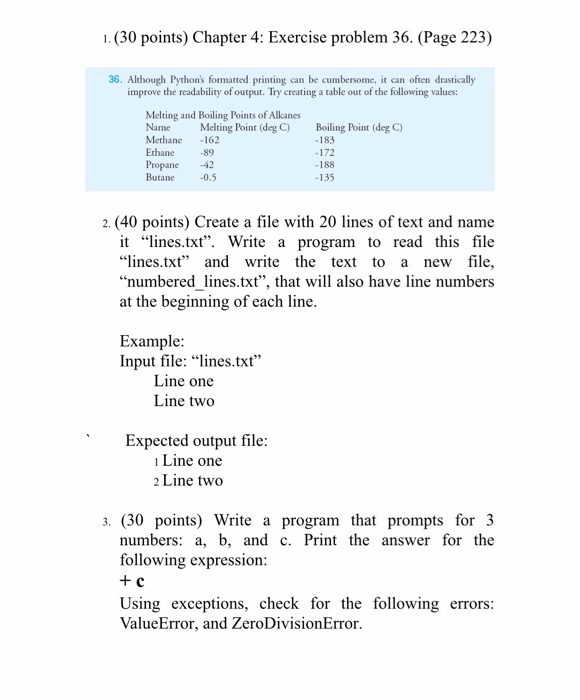 Solved Although Python's formatted printing can be | Chegg.com