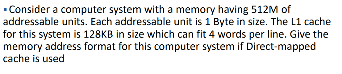 Solved - Consider a computer system with a memory having | Chegg.com
