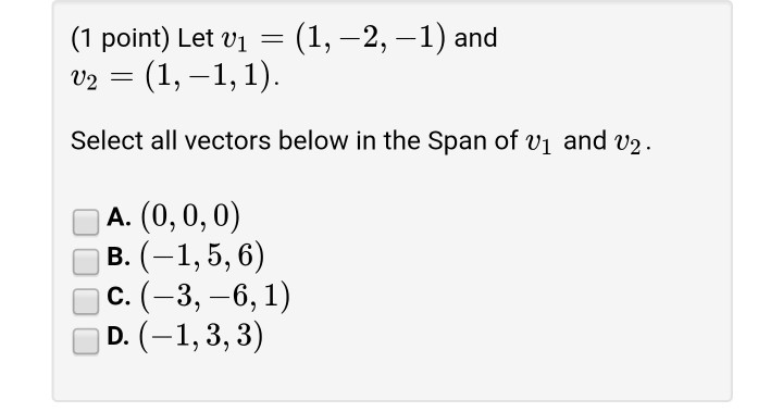 Solved 1 point) Let T:R" + R2 be the linear cransformation | Chegg.com